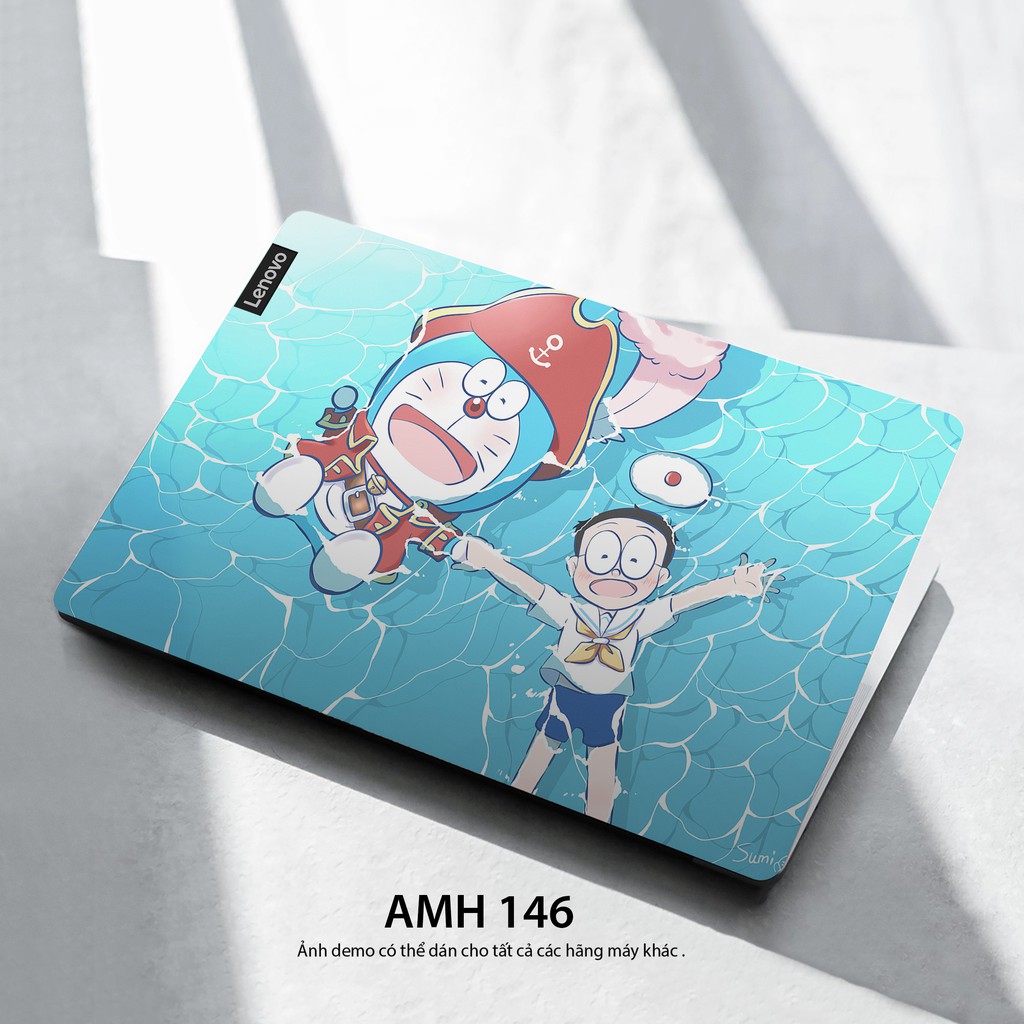 Miếng Dán Skin Laptop Mẫu Doraemon AMH146 - Decal Dán có cho Dell, Hp ...