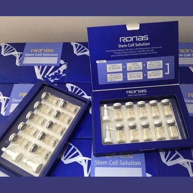 Tinh Chất Ronas Stem Cell Solution (Hộp 10 ống) | Shopee Việt Nam