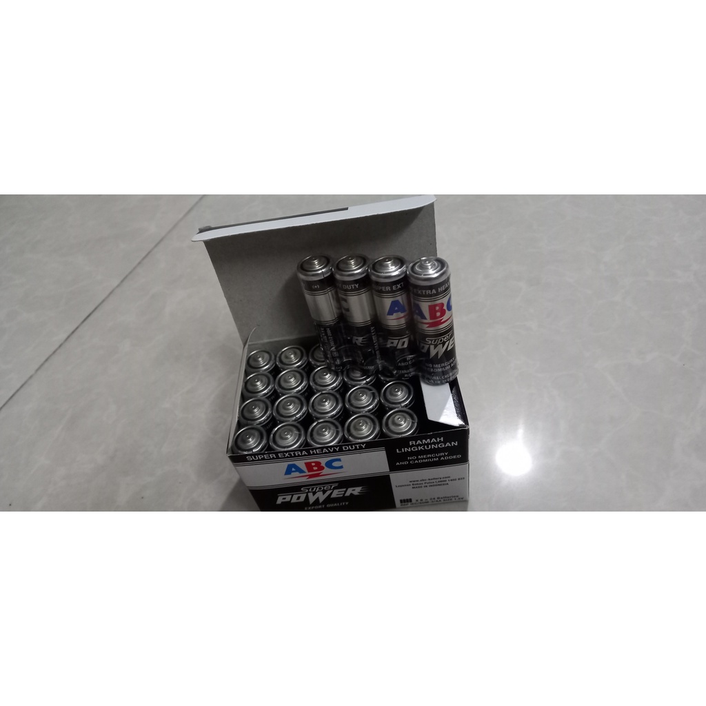 Hộp Pin ABC 3.AA 1.5V ( 1 hộp 24 viên) | Shopee Việt Nam