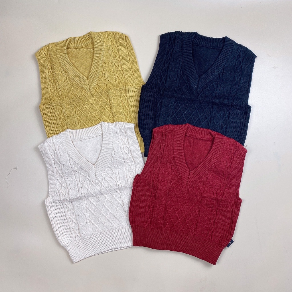 Gile len Three vặn thừng cổ tim 4 màu size 80 - 120 | Shopee Việt Nam