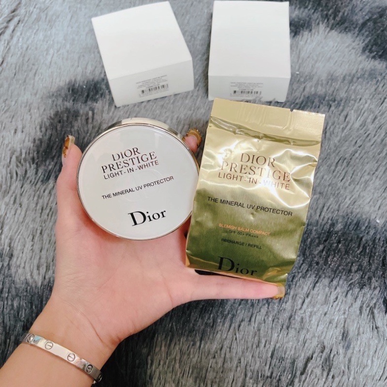 Kem Chống Nắng Dạng Cushion Dior Prestige Light In White The Mineral UV ...
