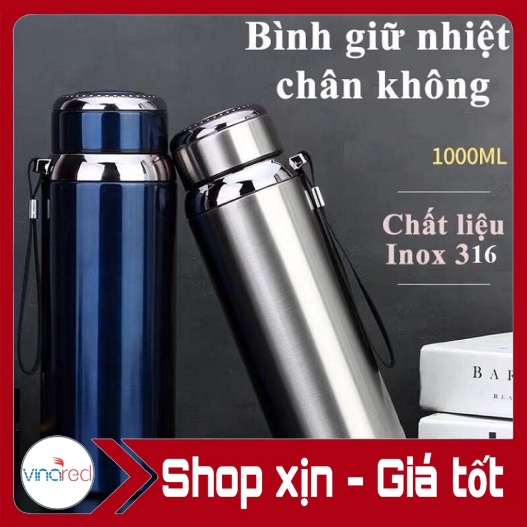 Bình inox giữ nhiệt cao cấp Mã 316 - 800ml/1000ml | Shopee Việt Nam