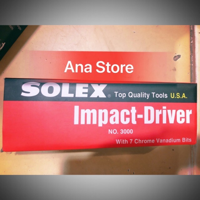 Bộ vít đóng 6 mũi solex | Shopee Việt Nam