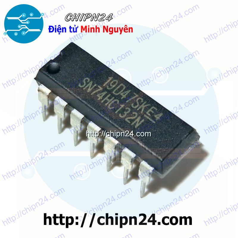 [2 CON] (DIP) IC 74HC132 DIP-14 (74132 74HC132N) | Shopee Việt Nam