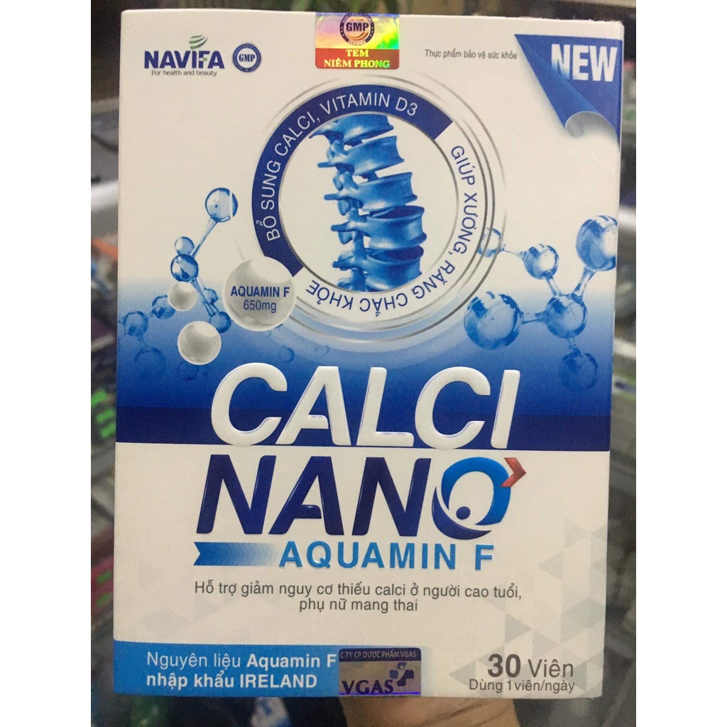 CALCINANO AQUAMIN F- BỔ SUNG CALCI CHẮC KHỎE XƯƠNG | Shopee Việt Nam