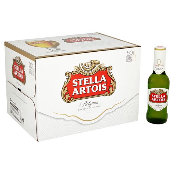Thùng 24 Chai Bia Stella Artois (330ml / Chai) | Shopee Việt Nam