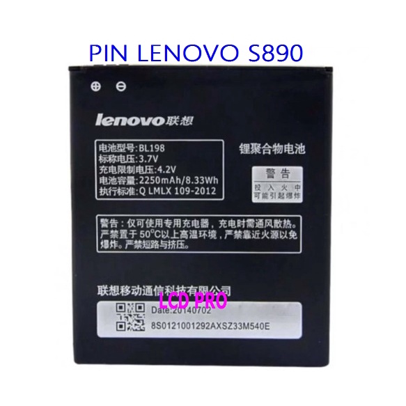 PIN LENOVO S890 | Shopee Việt Nam