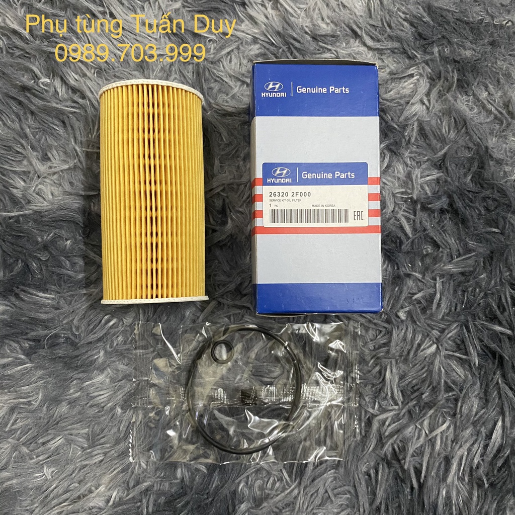 Lọc nhớt động cơ Diezel xe Santafe (2010-2020),Sedona , Sorento, Tucson ...