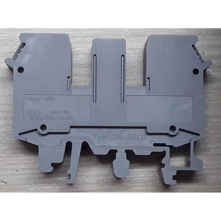 Cầu đấu dây dòng điện 16A, điện áp 400V, model UDK-RELG 2, code 2777030 ...