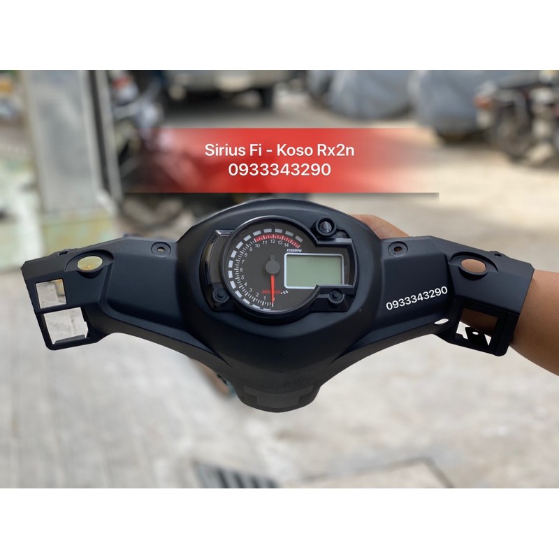 Trọn Bộ Bợ Cổ Sirius ( FI ) Chế Đồng Hồ KoSo RX2N ! | Shopee Việt Nam