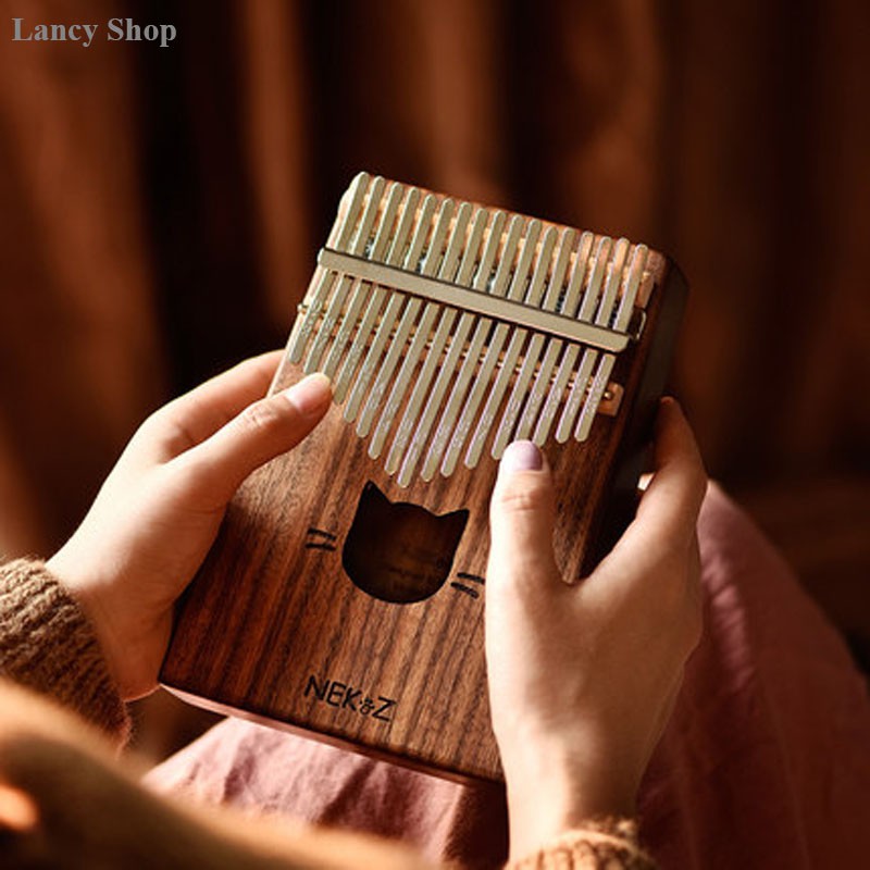 Đàn Kalimba 17 phím giá rẻ gỗ mahogany thumb piano key instrument ...