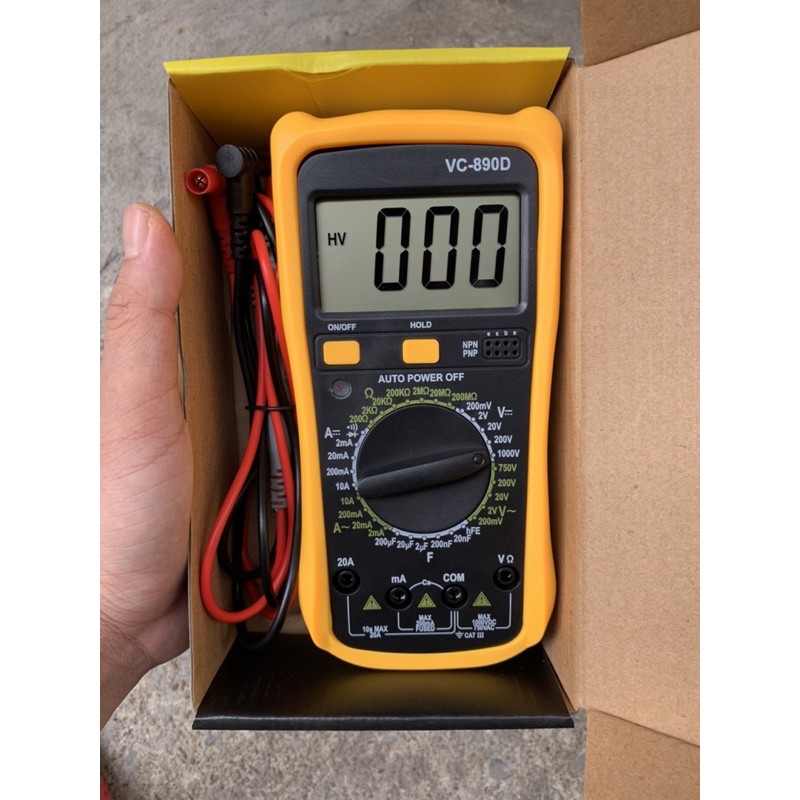 Đông hồ vạn năng VC890D | Shopee Việt Nam