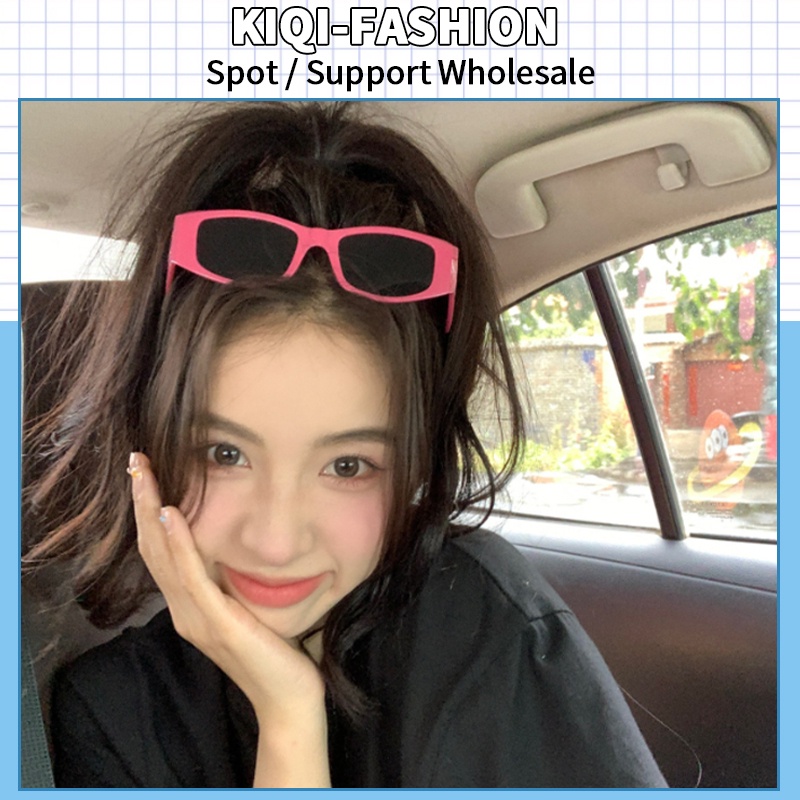 (KIQI-FASHION) COD Kính Mát Gọng Oval Chống Tia Uv400 Thời Trang Hàn ...