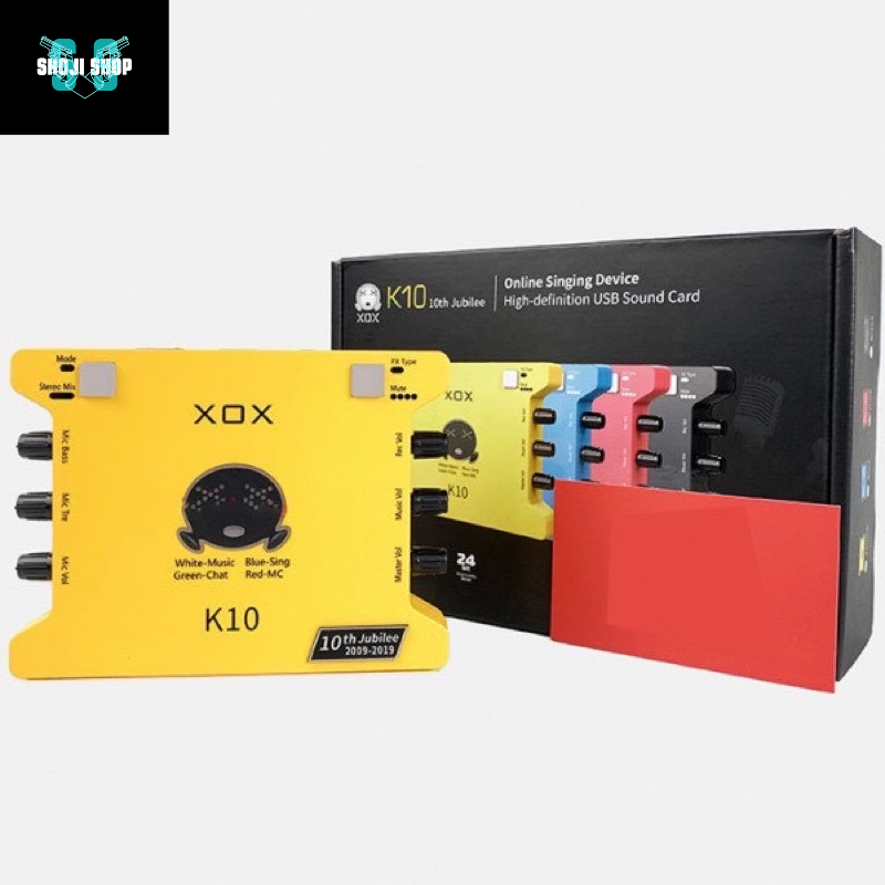 sound card XOX K10,Kết Nối Bluetooth TẶNG KÈM CÁP KẾT NỐI ÂM THANH + 12 ...