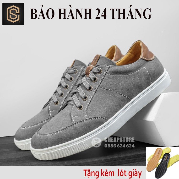 Giày thể thao nam da bò thật nguyên tấm - Giầy sneaker cao cấp CHEAPSTORE - CS469/CS476 (bảo ...