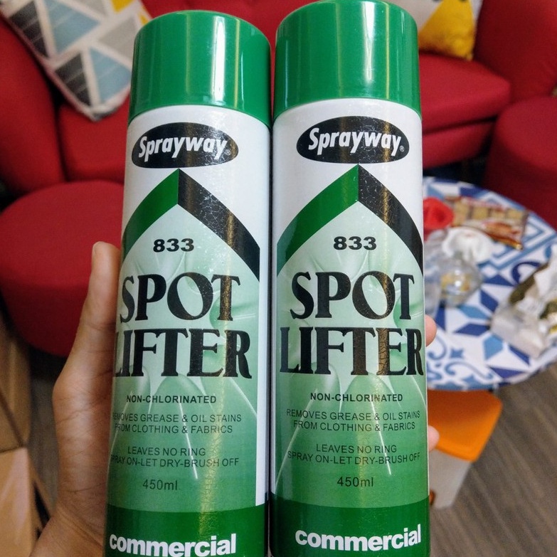 1 Chai tẩy dầu máy trên vải Sprayway 833 Spot Lifter | Shopee Việt Nam