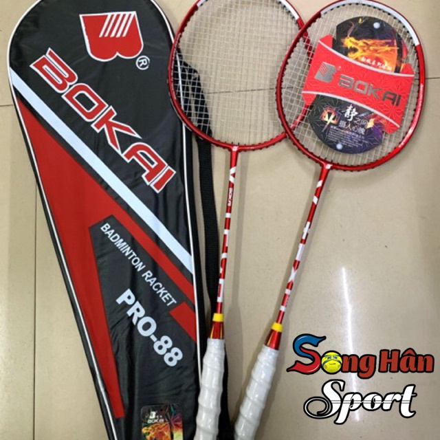 Vợt cầu lông Bokai Pro-88 (1 cặp vợt có bao) | Shopee Việt Nam