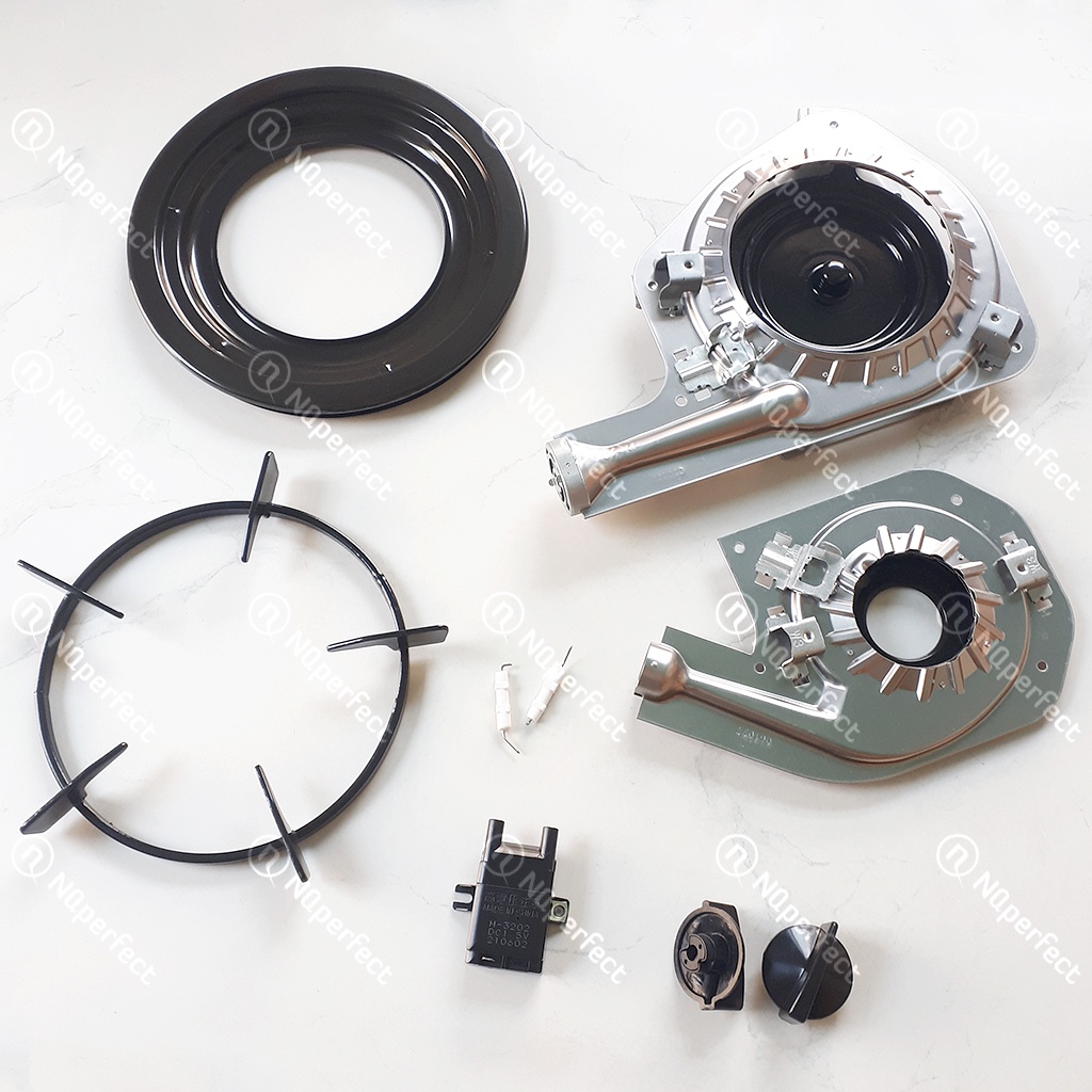 Tổng hợp phụ kiện bếp gas âm Rinnai RVB-2Gi(BW), RVB-2Gi(B), RB-2CG(B), RV-5600G-i, RV-5600-SCH ...