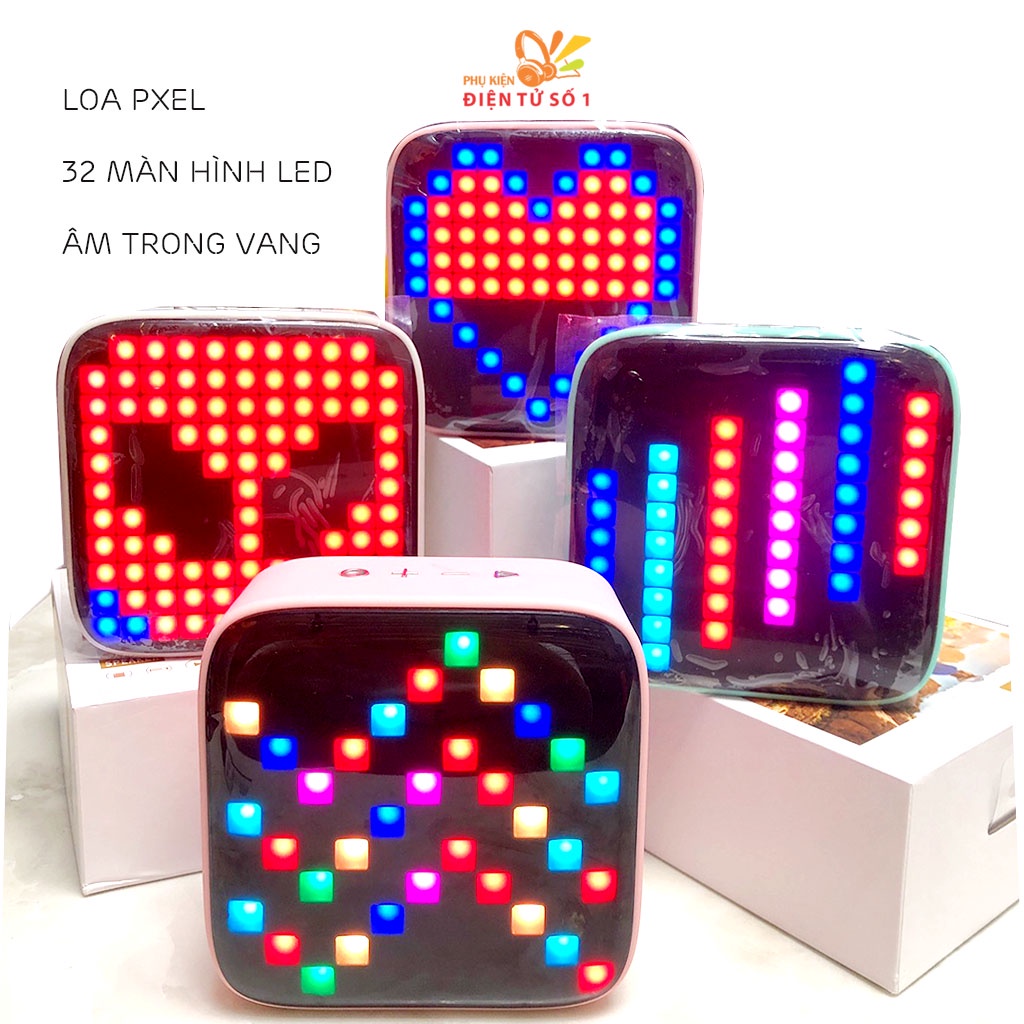 Loa bluetooth 32 màn hình led | loa không dây 32 màn hình led Pixel ...