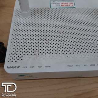 Modem wifi GPON H646EW Viet.tel 2 râu cũ sóng khỏe dùng làm bộ phát ...