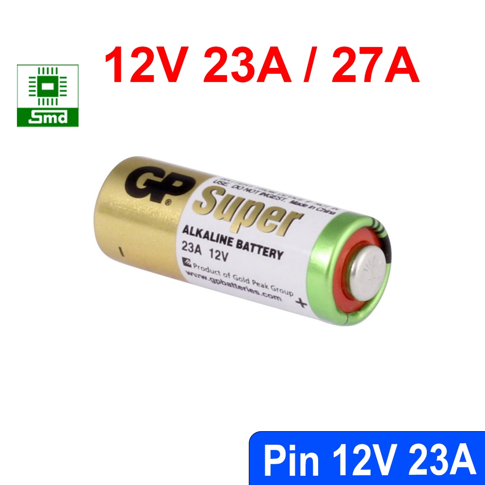 Pin 12V Akaline 23A 27A điều khiển RF - Pin Alkaline remote cửa cuốn xe ...