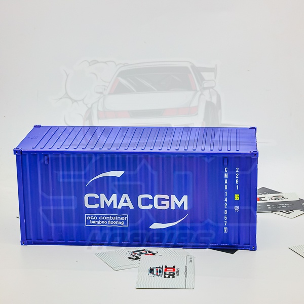 Mô hình thùng container CMA tỉ lệ 1/24 - 1/28 | Shopee Việt Nam