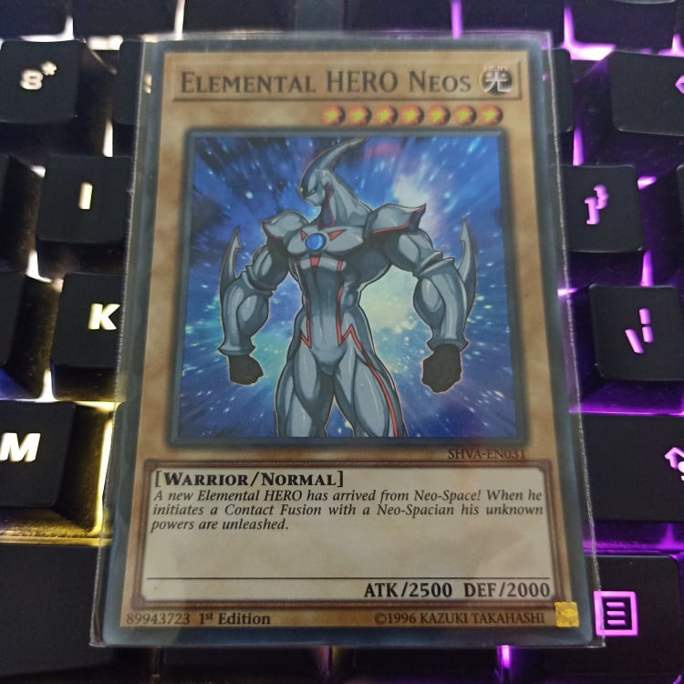(YGOVKIDS) Bài Yu-Gi-Oh! Elemental HERO Neos - SHVA-EN031 - Super Rare | Shopee Việt Nam