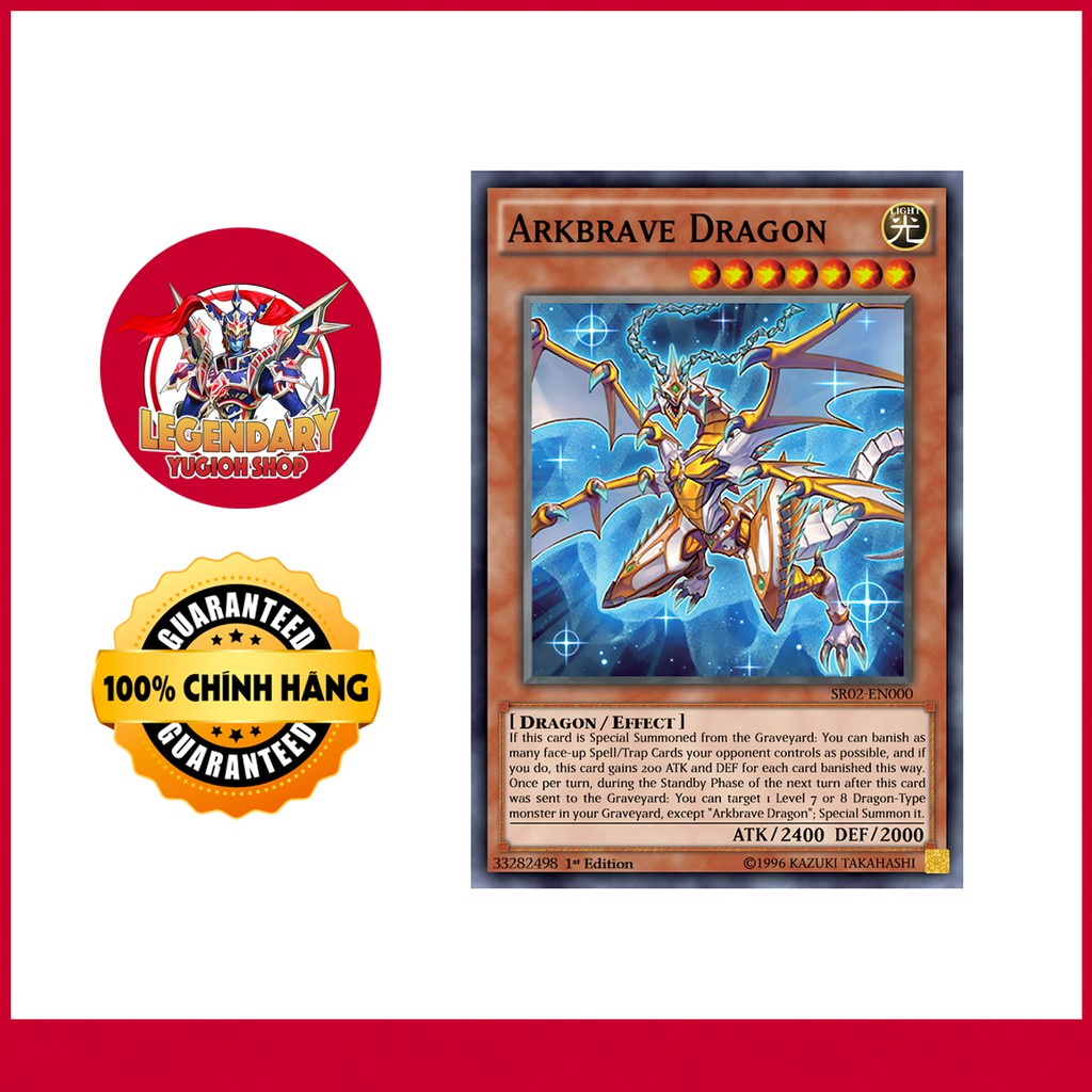 [Thẻ Bài Yugioh Chính Hãng] Arkbrave Dragon | Shopee Việt Nam