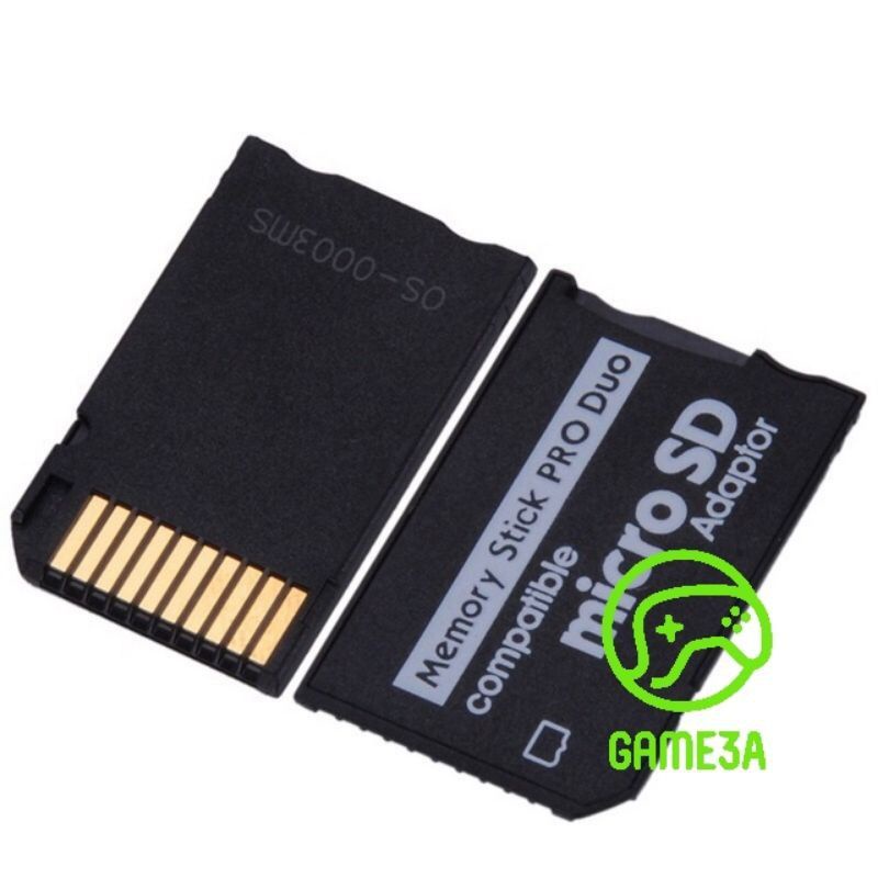 Áo thẻ nhớ MS Pro Duo (Adapter PSP, điện thoại, máy ảnh Sony) | Shopee ...