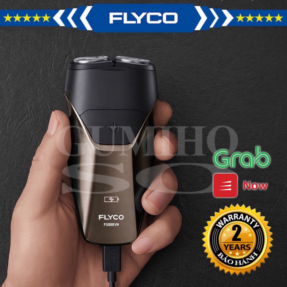 Máy Cạo Râu Flyco 2 Lưỡi Sạc Nhanh Kháng Nước FS888VN Hàng Chính Hãng Bảo Hành 24 Tháng - Violet ...