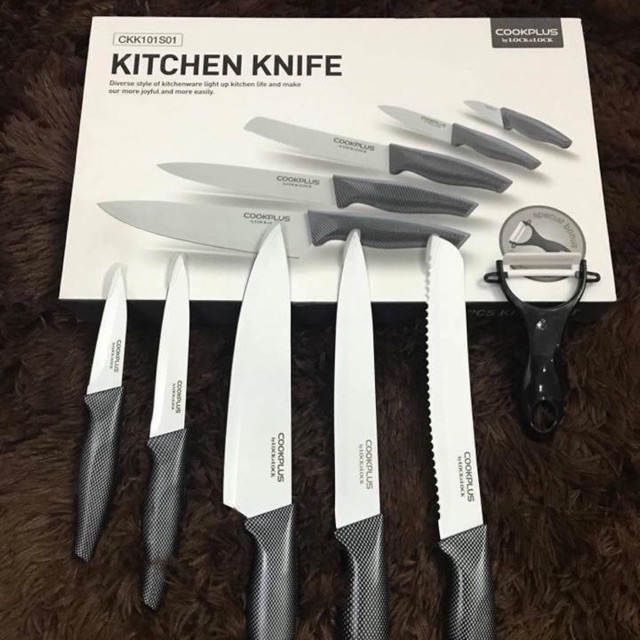 Bộ dao 6 món LOCK AND LOCK | Shopee Việt Nam