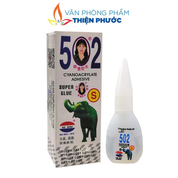 Keo dán sắt 502 Thuận Phong 20gram chai lớn | Shopee Việt Nam