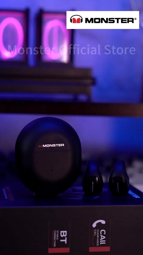 Monster Open Ear 200 Tai Nghe Kẹp Vành Tai Không Dây Bluetooth 5.3 Thể ...