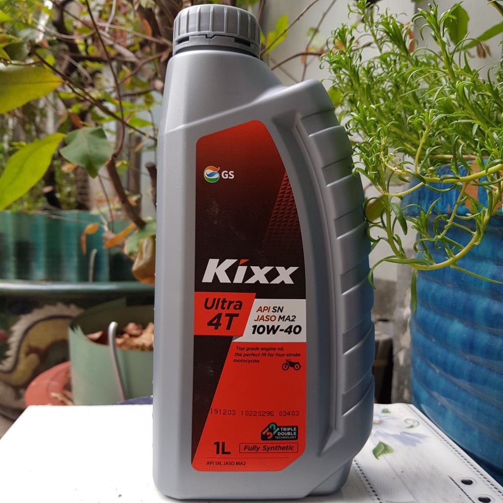 Nhớt tổng hợp Xe Số KIXX Ultra 4T SN 10W-40 -1lít | Shopee Việt Nam