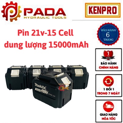 Pin 15 Cell Dung Lượng 15000mAh Cho Các Dòng Máy Vặn Ốc,Khoan,Mài Dùng ...