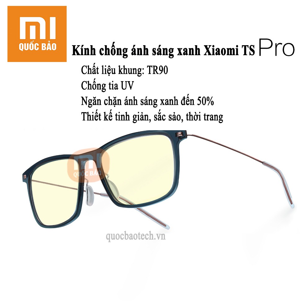 Kính chống ánh sáng xanh Xiaomi TS Pro Turok Steinhardt HMJ02TS - chống ...