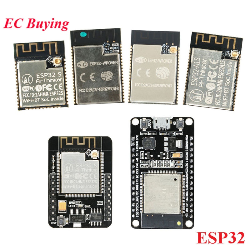 Mô đun Esp32 Esp-Wroom-32-S Esp32-A1S Esp32-Wrover-I Esp32-Wrover Esp32-Wrover Esp32-Cam với ...