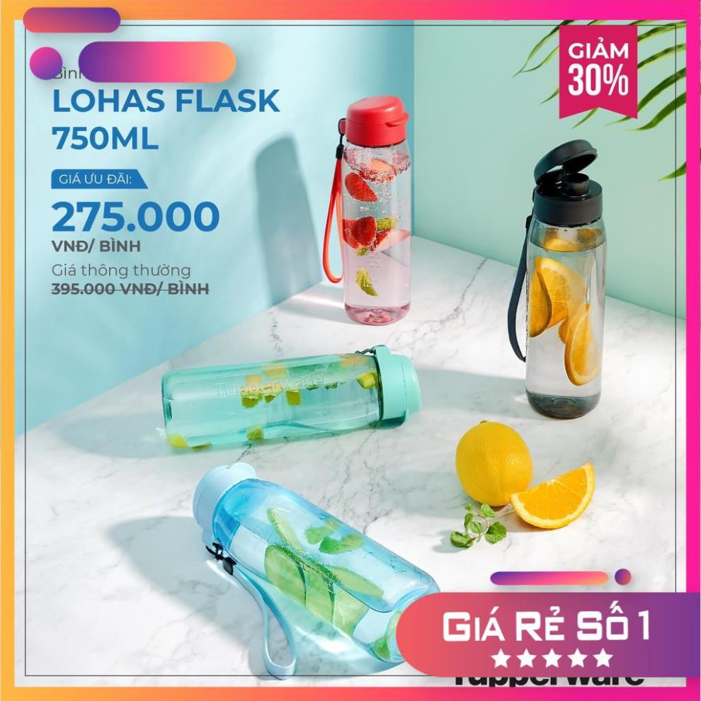 Bình nước Lohas flask 750ml- Tupperware | Shopee Việt Nam