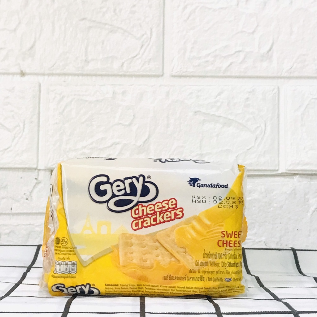 Bánh Quy Phô Mai Gery Cheese Cracker Gói 90g-105g | Shopee Việt Nam