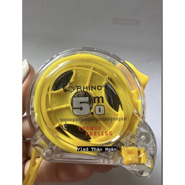 Thước lỗ ban hãng Rhino 5m có dây cầm tay TDR5 | Shopee Việt Nam