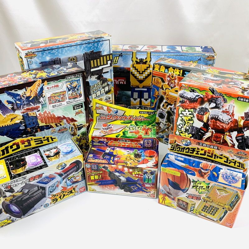 Đồ Chơi Siêu Nhân DX Gattai Super Sentai Chính Hãng Bandai | Shopee ...