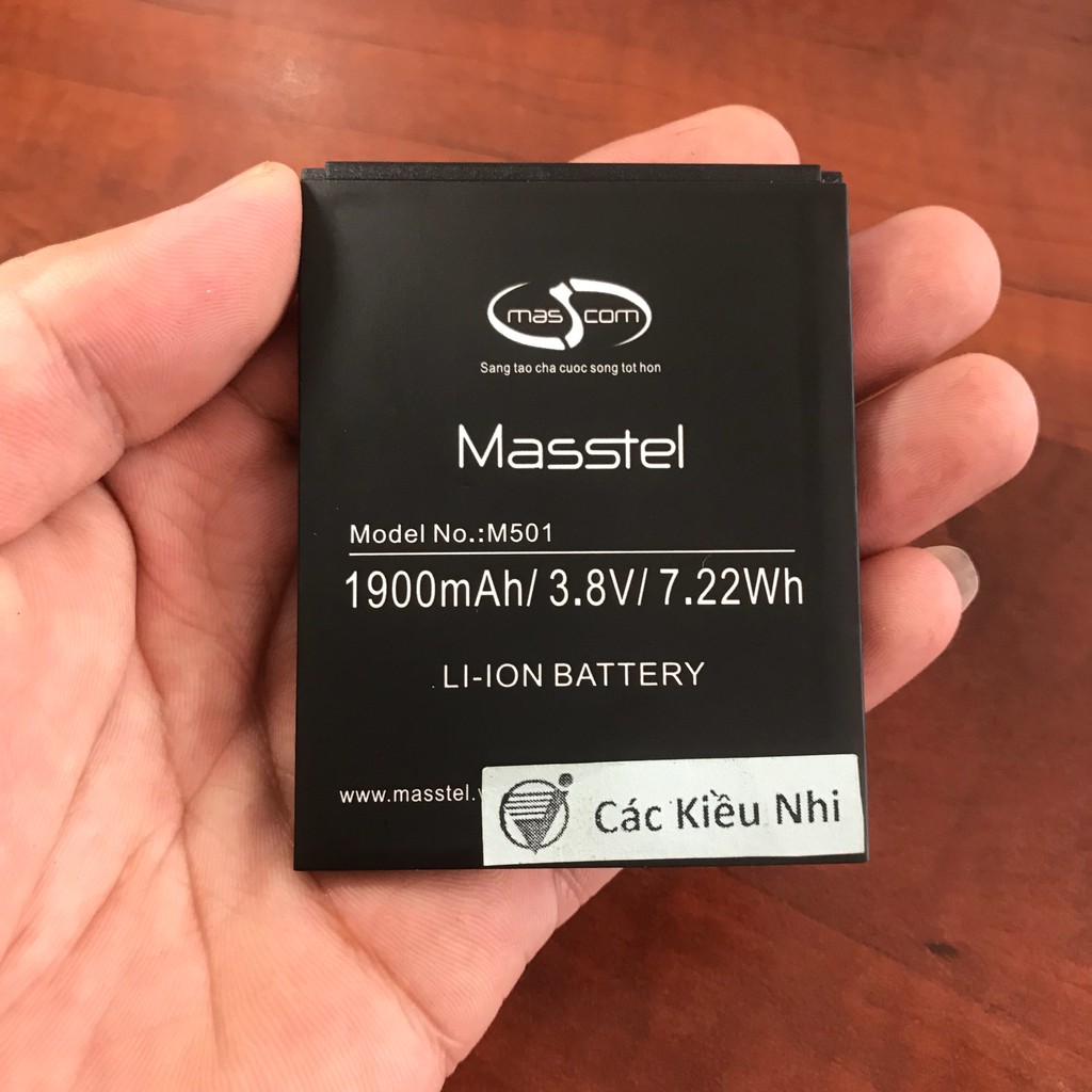 Pin Masstel M501 zin hãng | Shopee Việt Nam