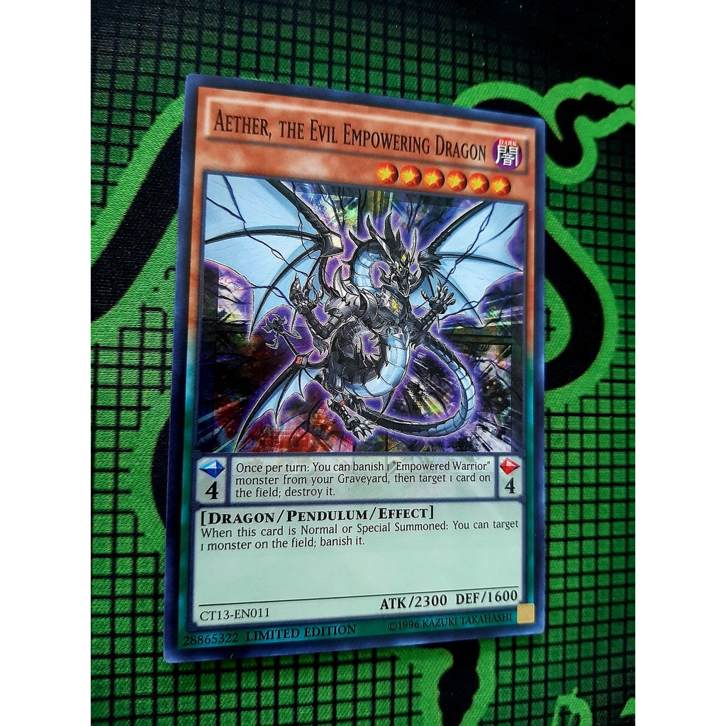 [ Đỗ Lạc Shop ] Thẻ Bài Mint90 Yugioh Pen Aether, the Evil Empowering ...