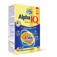 SỮA BỘT VINAMILK DIELAC ALPHA GOLD IQ STEP 4 - HỘP GIẤY 400G - CHO TRẺ 2 - 6 TUỔI | Shopee Việt Nam