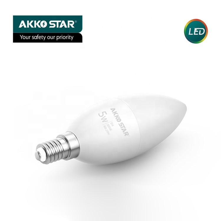 BÓNG ĐÈN LED 3 MÀU 5W AKKO STAR 89294 | Shopee Việt Nam