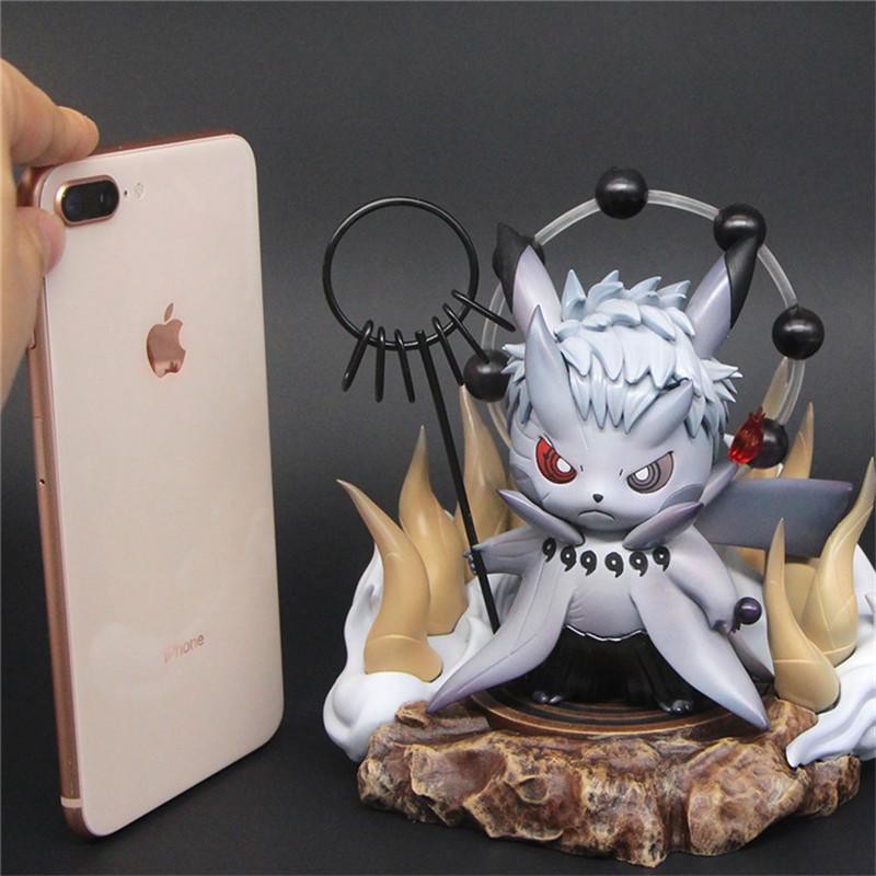 Mô hình Pikachu Cosplay Obito Lục Đạo 10cm full box | Shopee Việt Nam