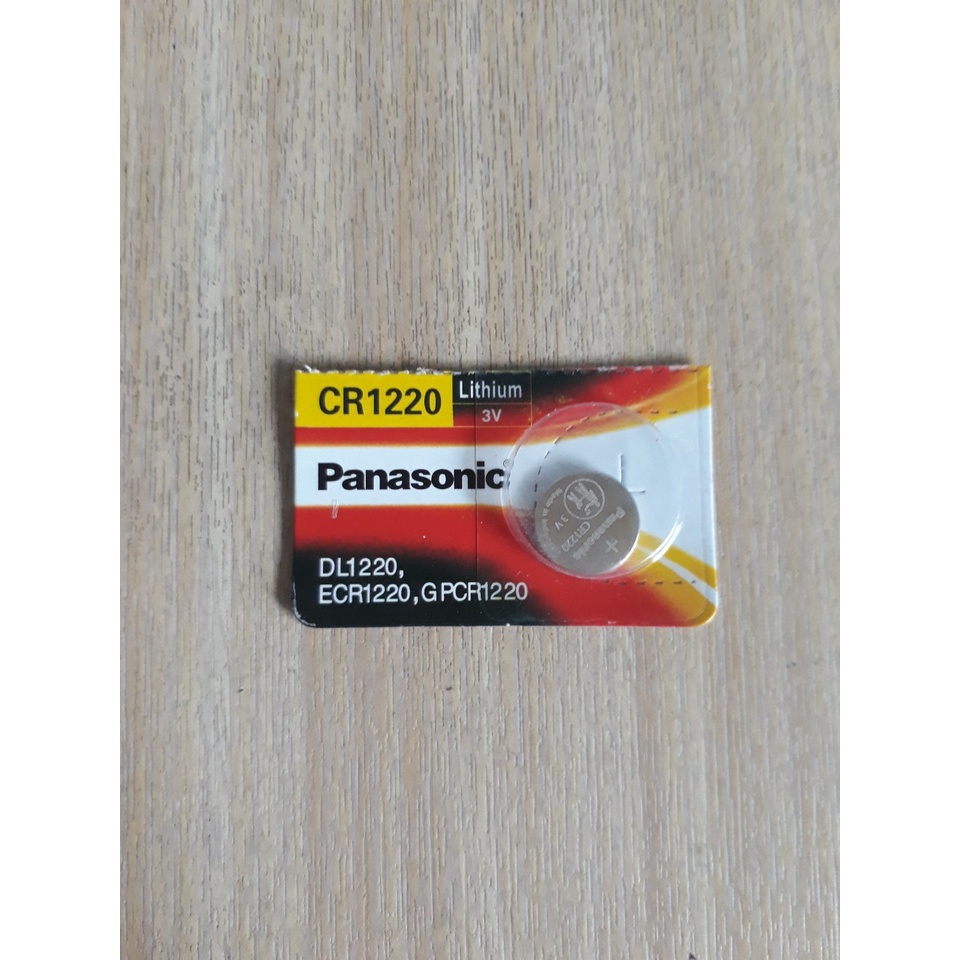 PIN PANASONIC CR1220 CHO ĐẦU GHI | Shopee Việt Nam