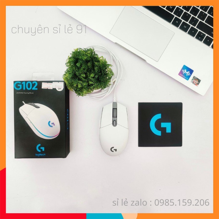 [G102] Chuột gaming chuột máy tính logitech G102 Led RGB 8000DPI ,Có Đèn Led Bảo Hành 12 Tháng ...