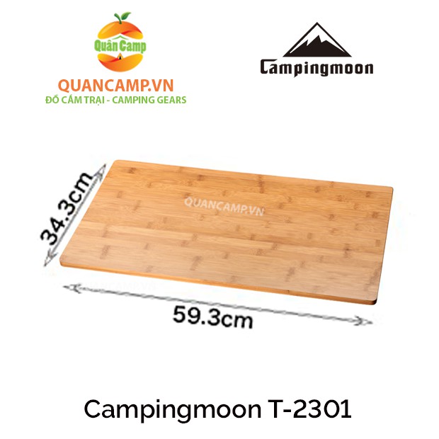 Phụ kiện mặt bàn gỗ tre Campingmoon T-2301 | Shopee Việt Nam