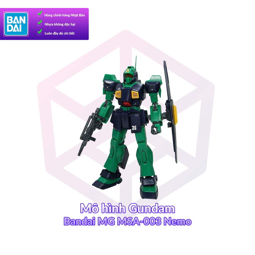 Mô hình Gundam Bandai MG MSA-003 Nemo 1/100 Mobile Suit Z Gundam [GDB ...